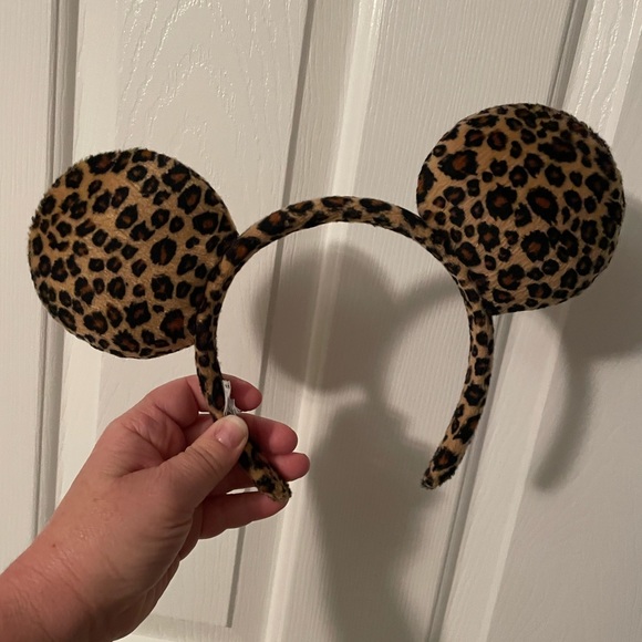 Other | Authentic Disney Leopard Print Ears | Poshmark